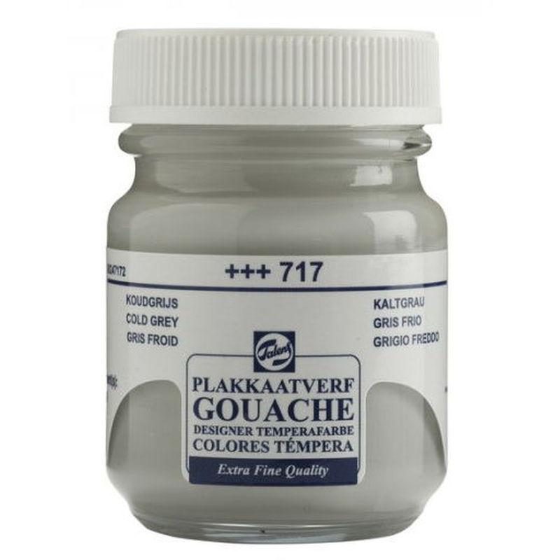 GOUACHE TALENS 50ML GRIS FRIO 717